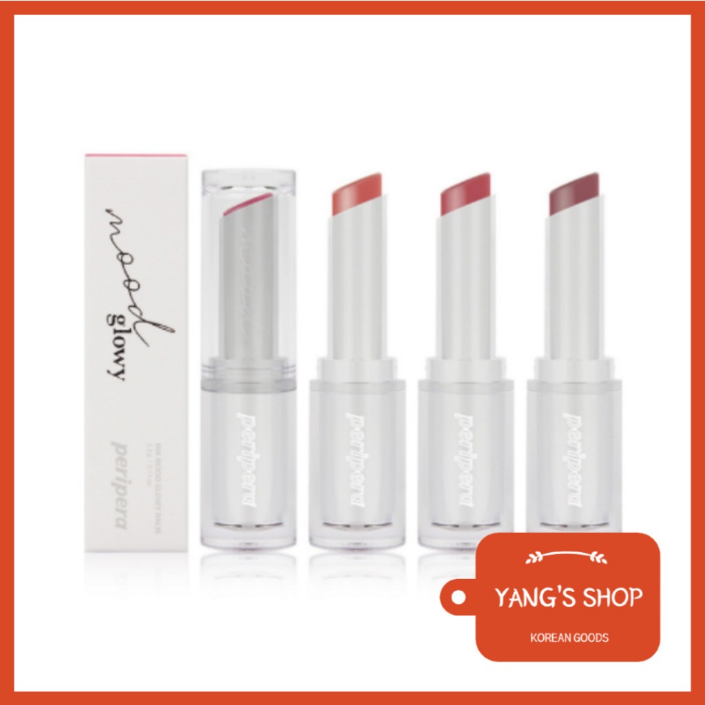 [Peripera] Ink Mood Glowy Balm 3.2g (10 colors) / Moist and rich glowy ...