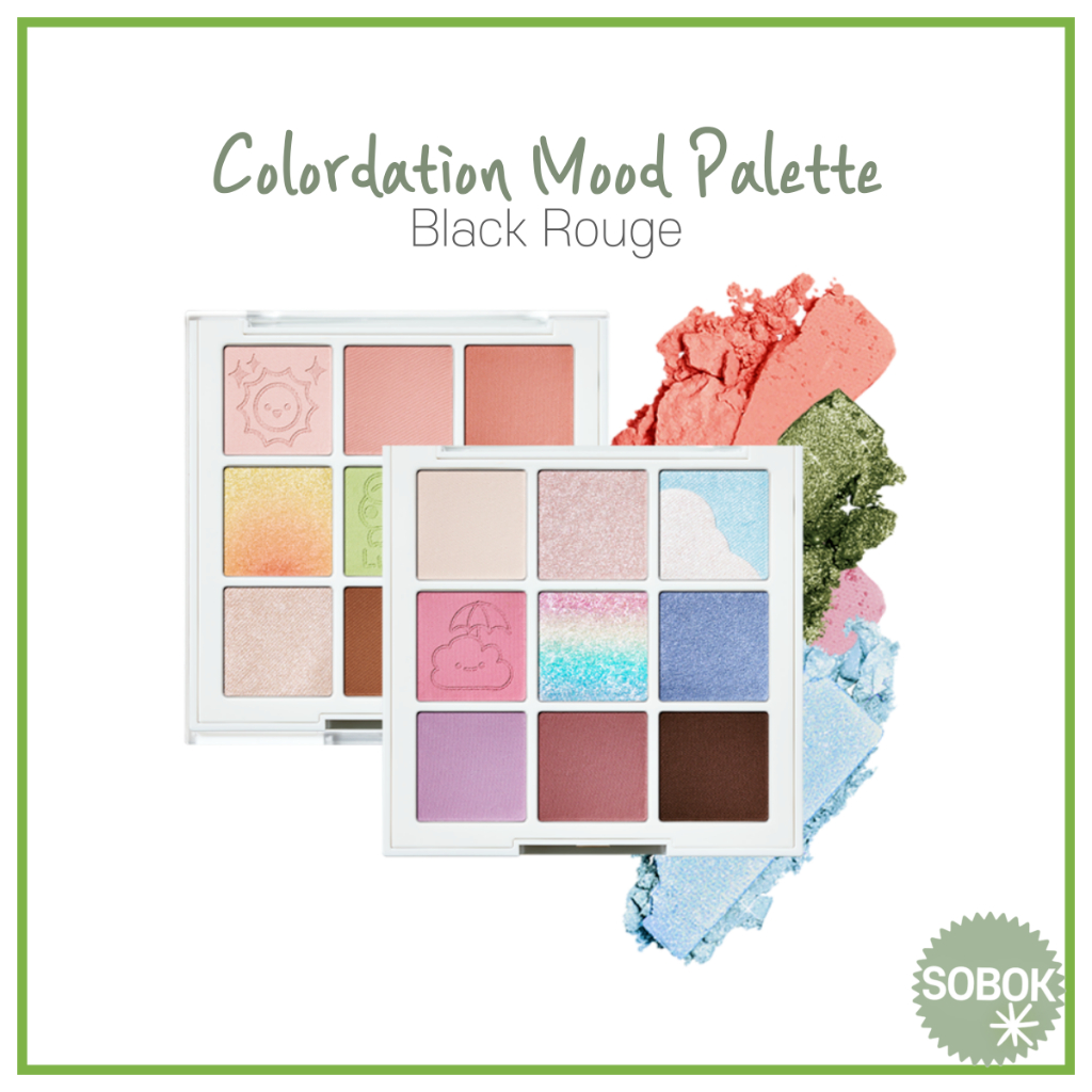 [Black Rouge] Colordation Mood Palette 4color | Shopee Philippines