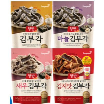Dongwon F&B Korean Yangban Gim Bugak Collection Seaweed 50g / Seaweed ...