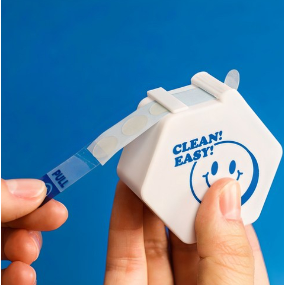 One-Touch Acne Patches (120pcs) | Roll-Type Case | Hydrocolloid Pimple ...