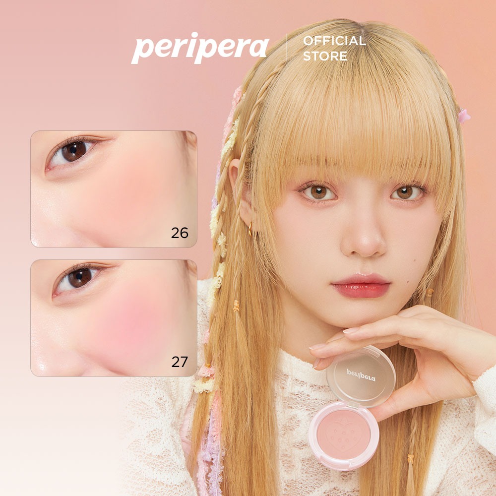 [Peripera] NEW Softberry Collection | Pure Blushed Sunshine Cheek 4.2g ...