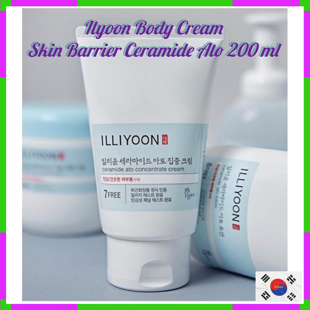 Illyoon Ceramide Ato Body Cream 200ml/Strengthens Skin Barrier ...