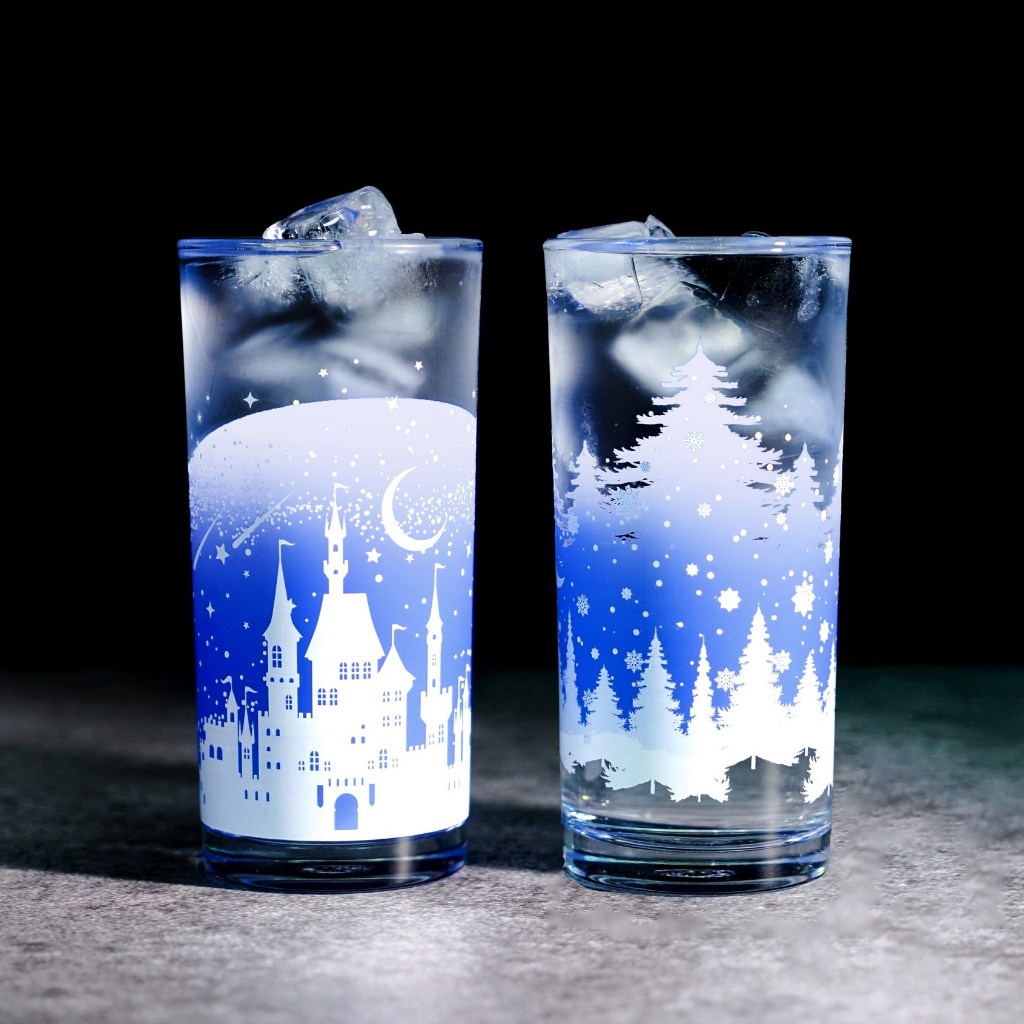 Life Glass Color-Changing Beer Mug Highball Glass 350ml (2P Set ...