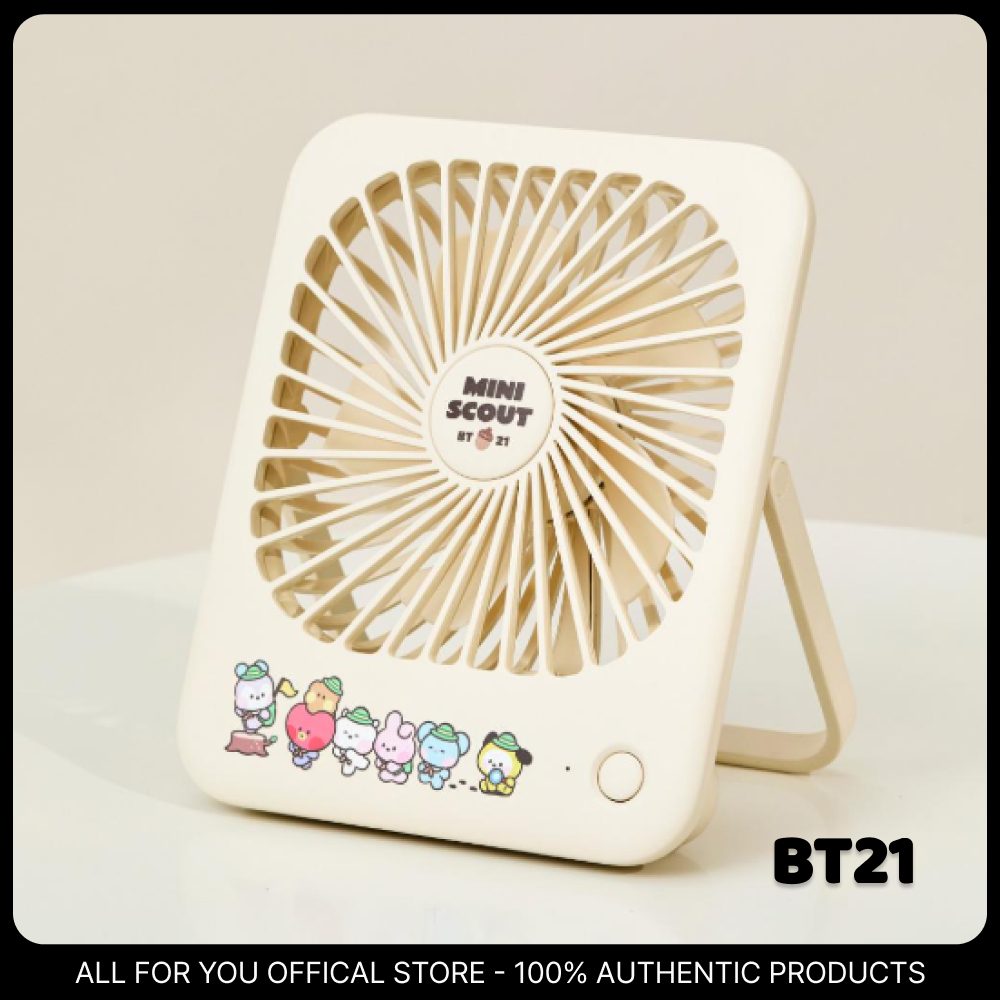 [BT21] Minini Scout Desktop Fan | Shopee Philippines