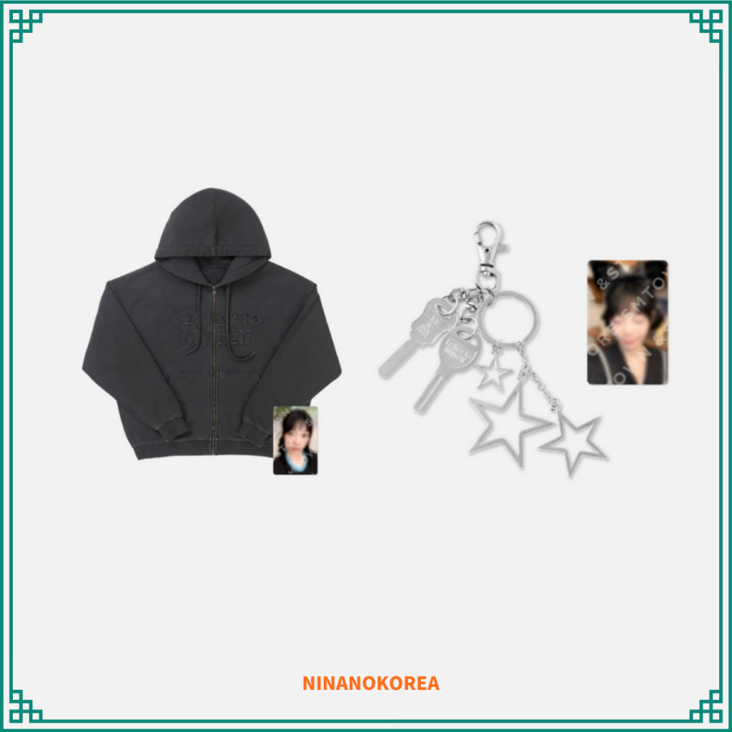 TAEYEON Letter To Myself - ZIP-UP HOODIE SET / KEY RING SET | Shopee ...