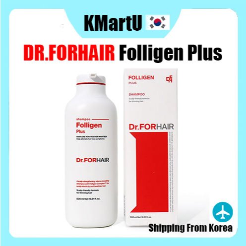 DR.FORHAIR Folligen Plus Shampoo 500ml More powerful cleansing effect ...