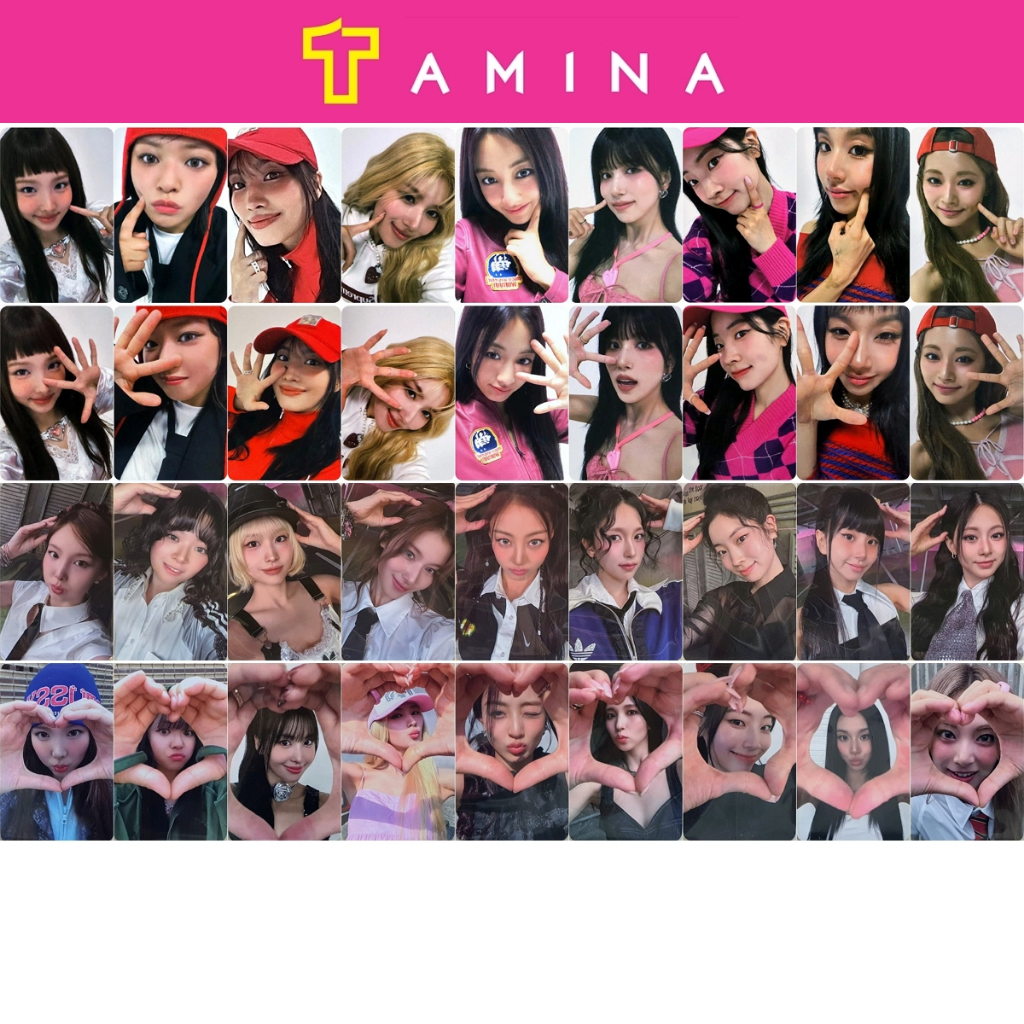 TWICE 14th Mini Album STRATEGY POB Photocard 3 | Shopee Philippines