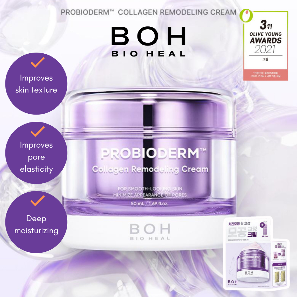 BIOHEAL BOH PROBIODERM COLLAGEN Remodeling Cream 50ML (+AMPOULE 13ML ...