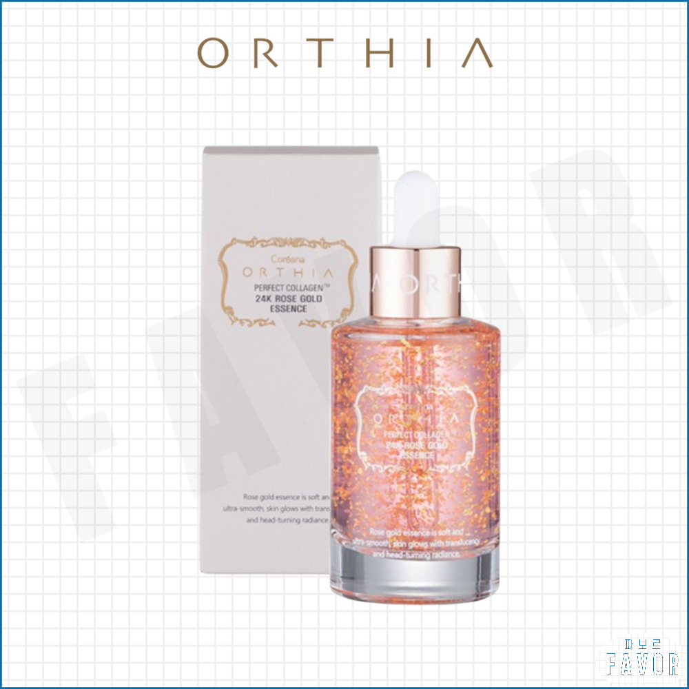 Coreana ORTHIA Perfect Collagen TM 24K Rose Gold Essence 50ml | Shopee ...