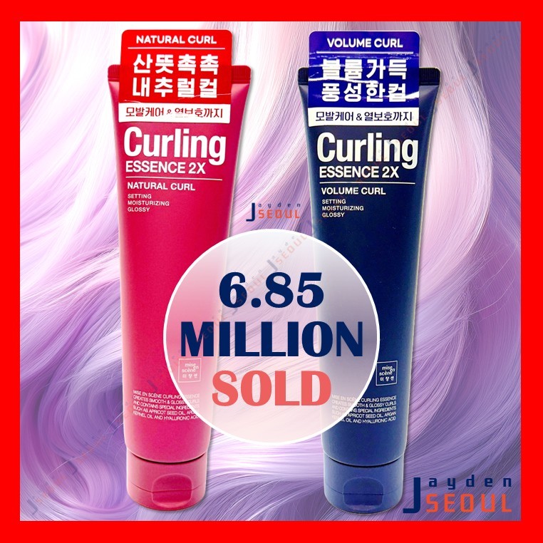 MISE EN SCENE | Curling Essence 2X - Natural Curl / Volume Curl (150ml ...