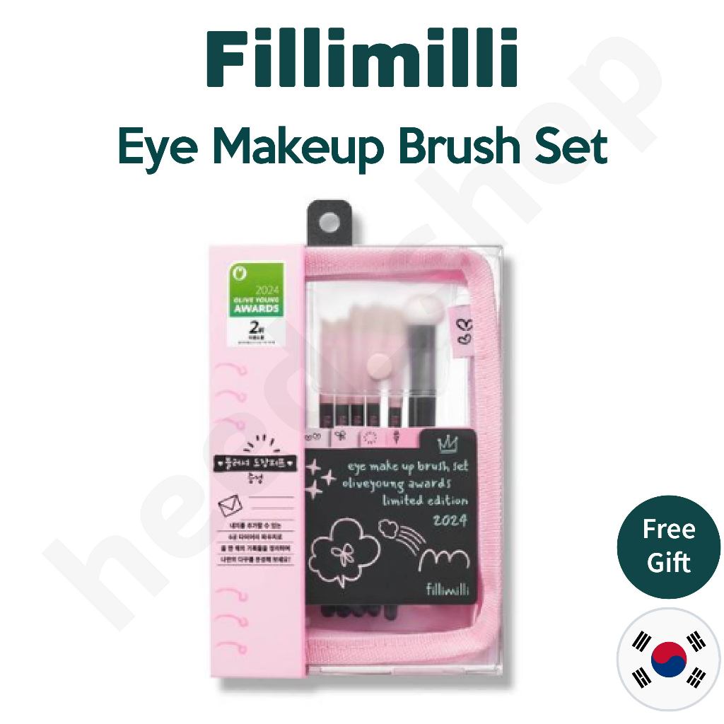 FILLIMILLI Eye Makeup Brush Set (5Type) | Shopee Philippines