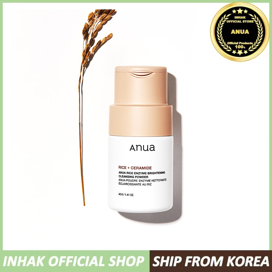 Anua Rice Enzyme Brightening Cleansing Powder 40g | Shopee Philippines