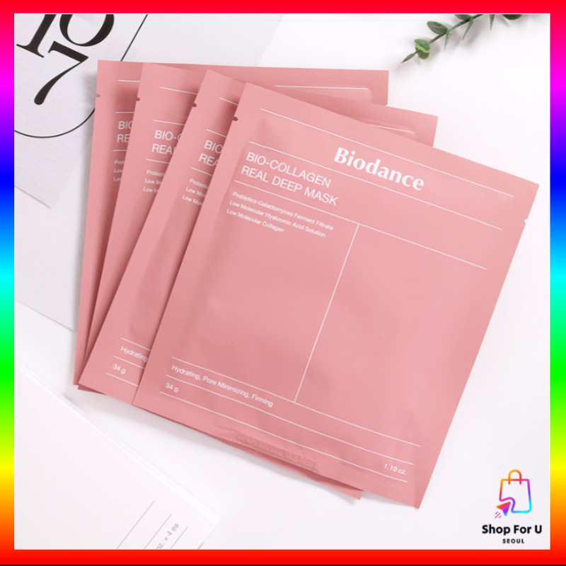 [Biodance] (ready to stock) Bio-Collagen Real Deep Mask 4pcs Overnight ...