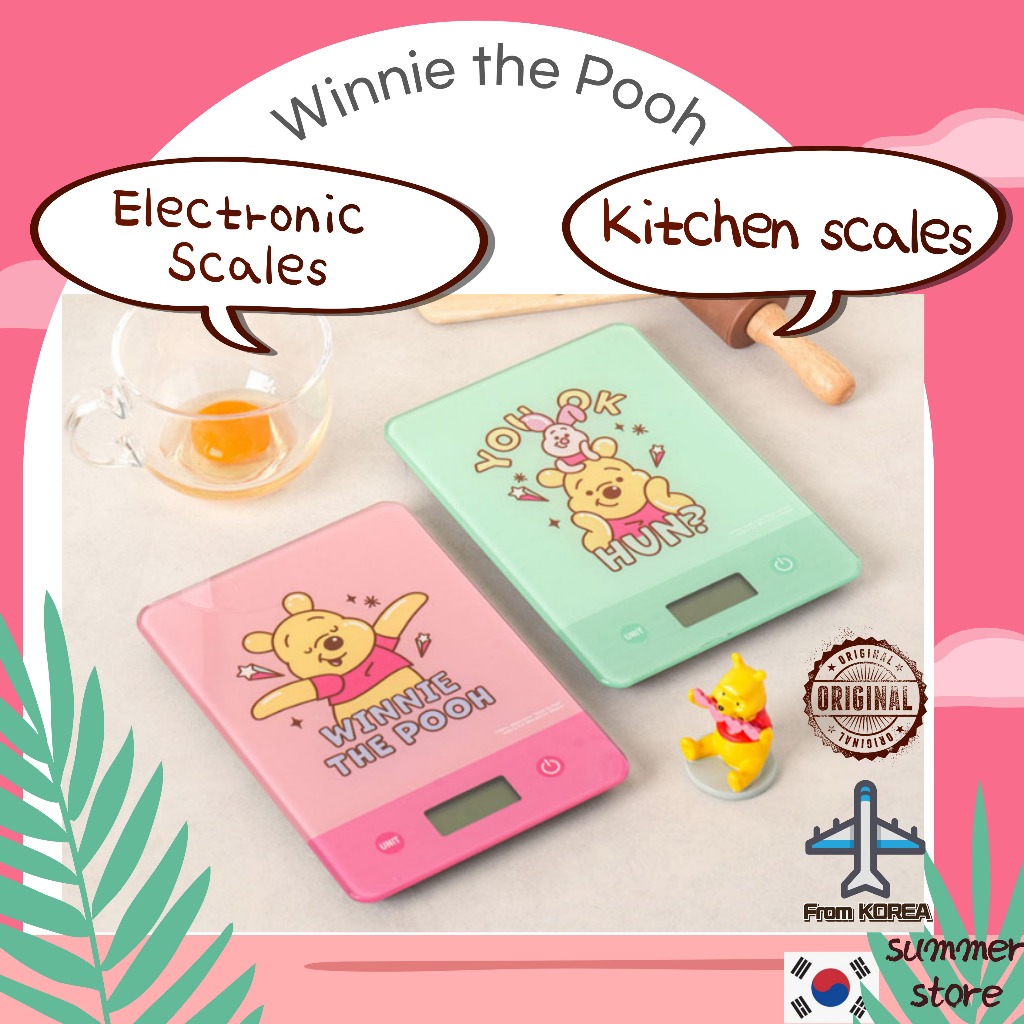 Disney Winnie the Pooh Piglet Electronic Scales Kitchen Weighing Scales ...