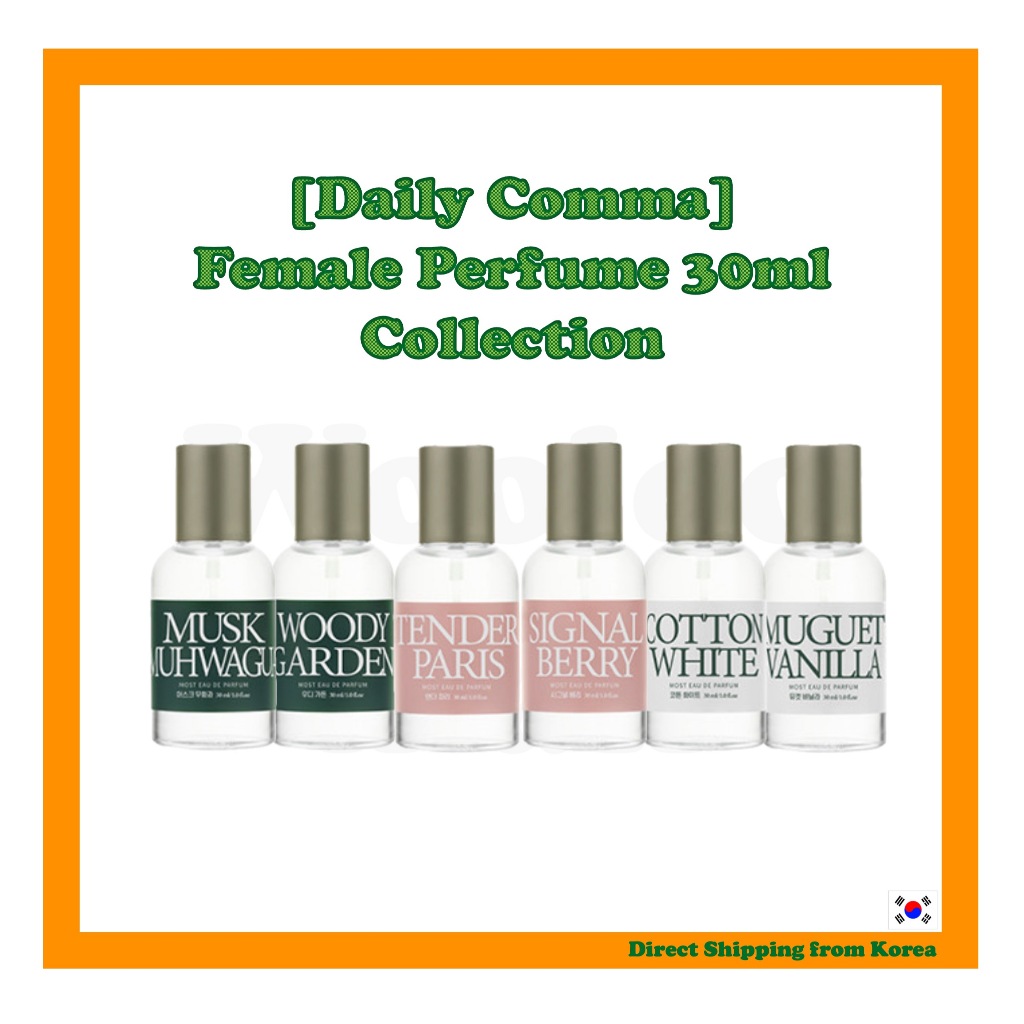 [DAILY COMMA] Woman Perfume Collection/Frangrance/Korean perfume ...