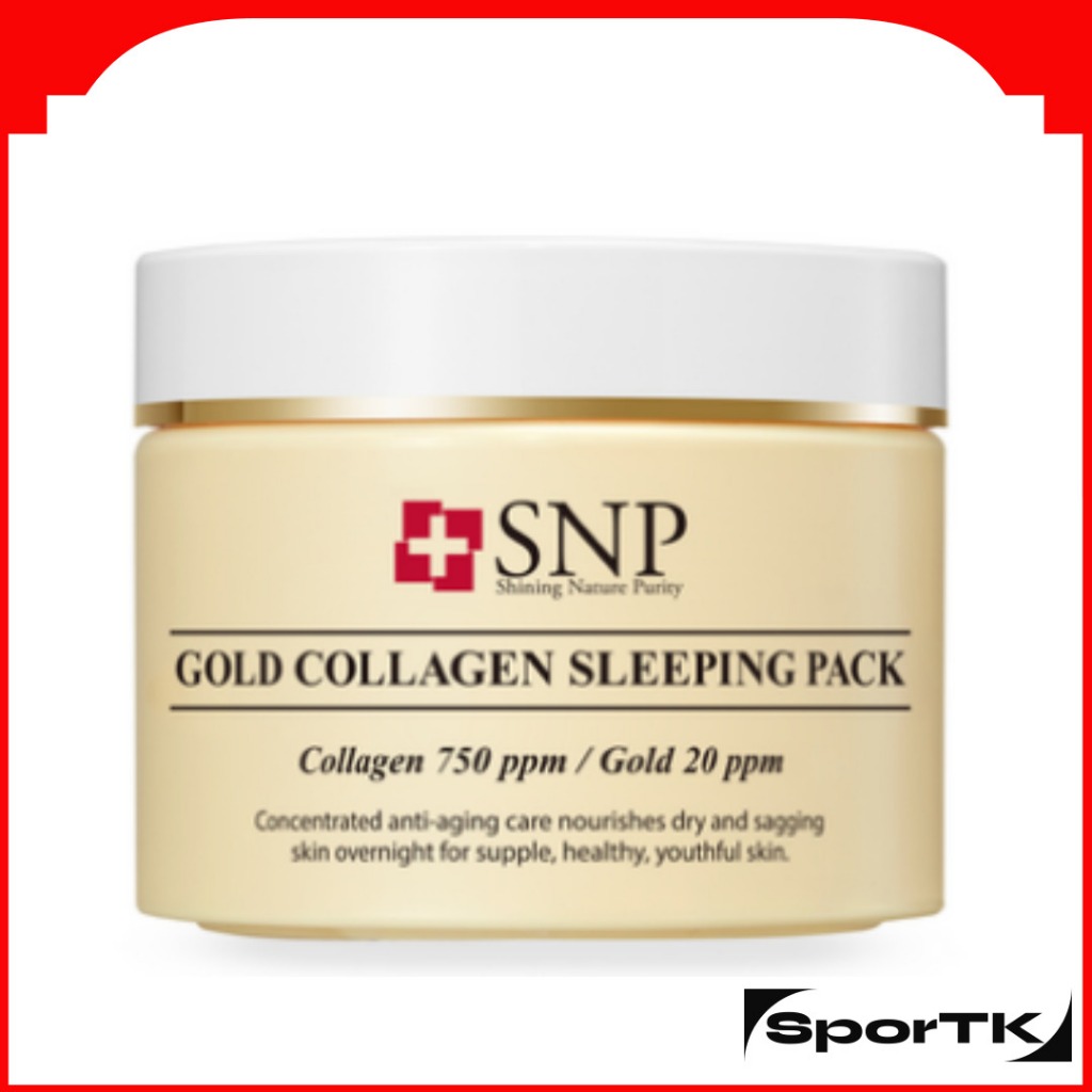 SNP Gold Collagen Sleeping Pack 100g | Shopee Philippines