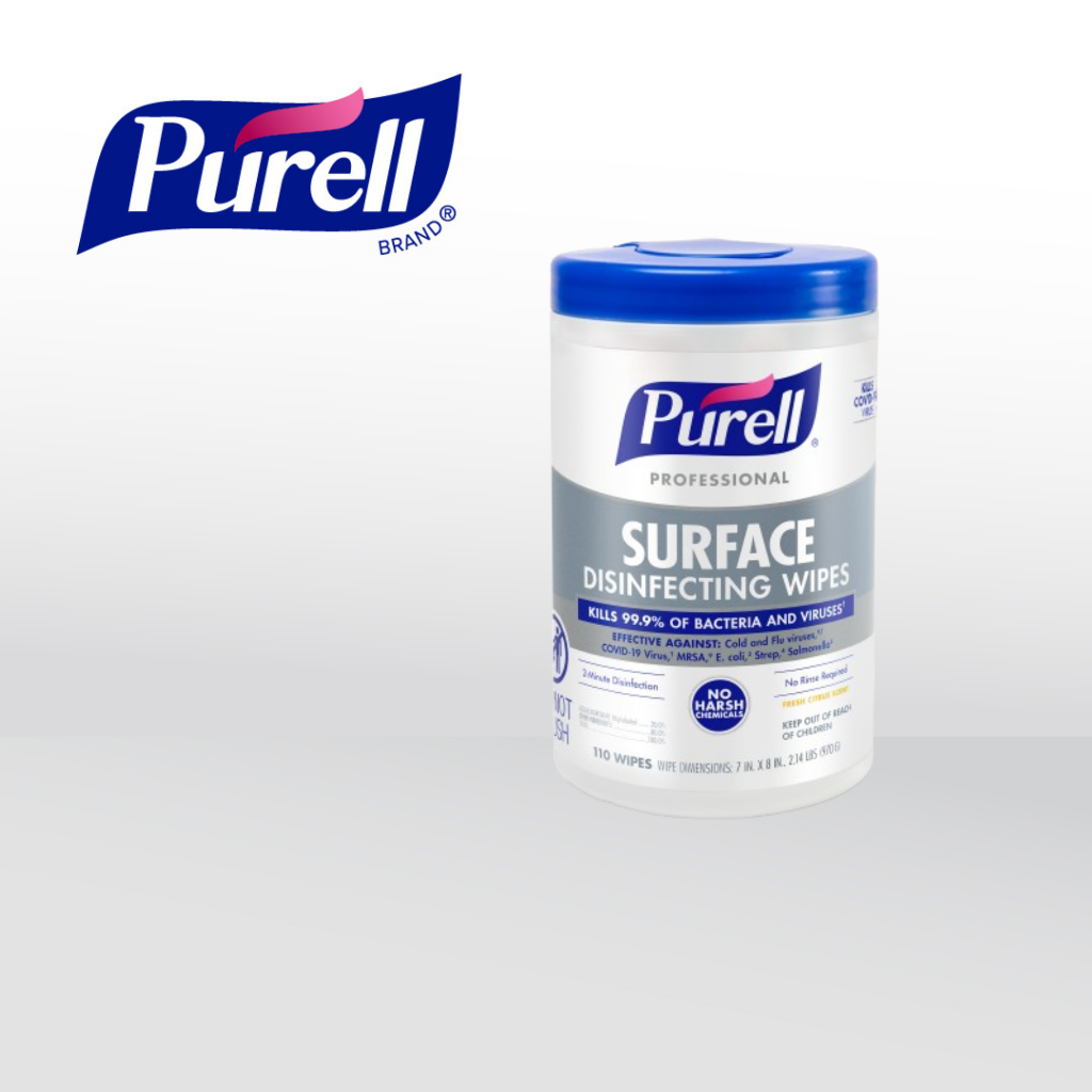 PURELL Professional Surface Disinfecting Wipes - 110 Count | Shopee ...