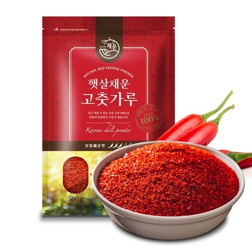 CHAEUN 2024 NEW Korean Chili Pepper Powder/Flakes 250g/500g 100% Korean ...