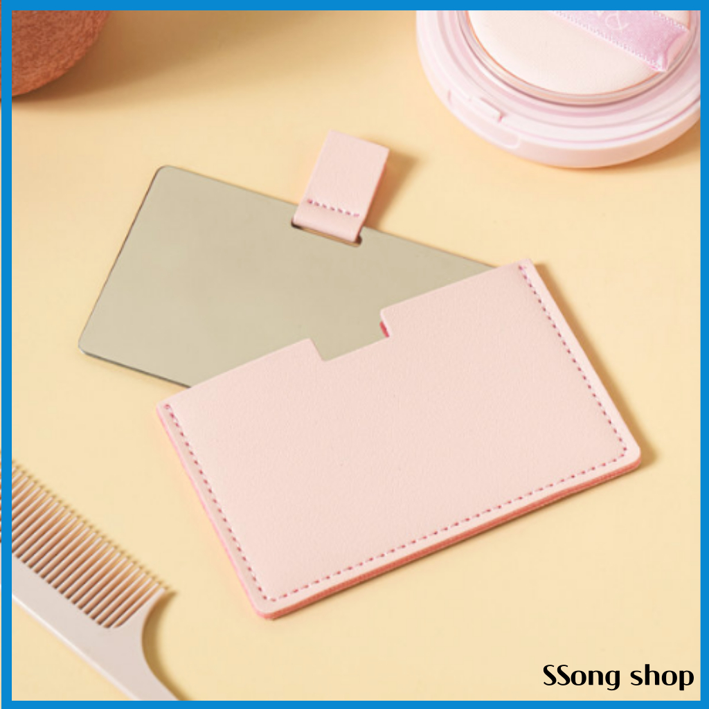 DAISO Korea Stainless Steel Compact Mirror with Case | Shopee Philippines