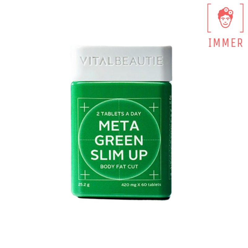 VITAL BEAUTIE New Meta Green Slim UP Body Fat Control 60tabltes (30days ...