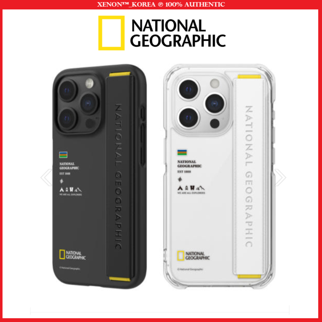 (National Geographic) Strap Phone Case for iPhone 16 Series / iPhone 15 ...
