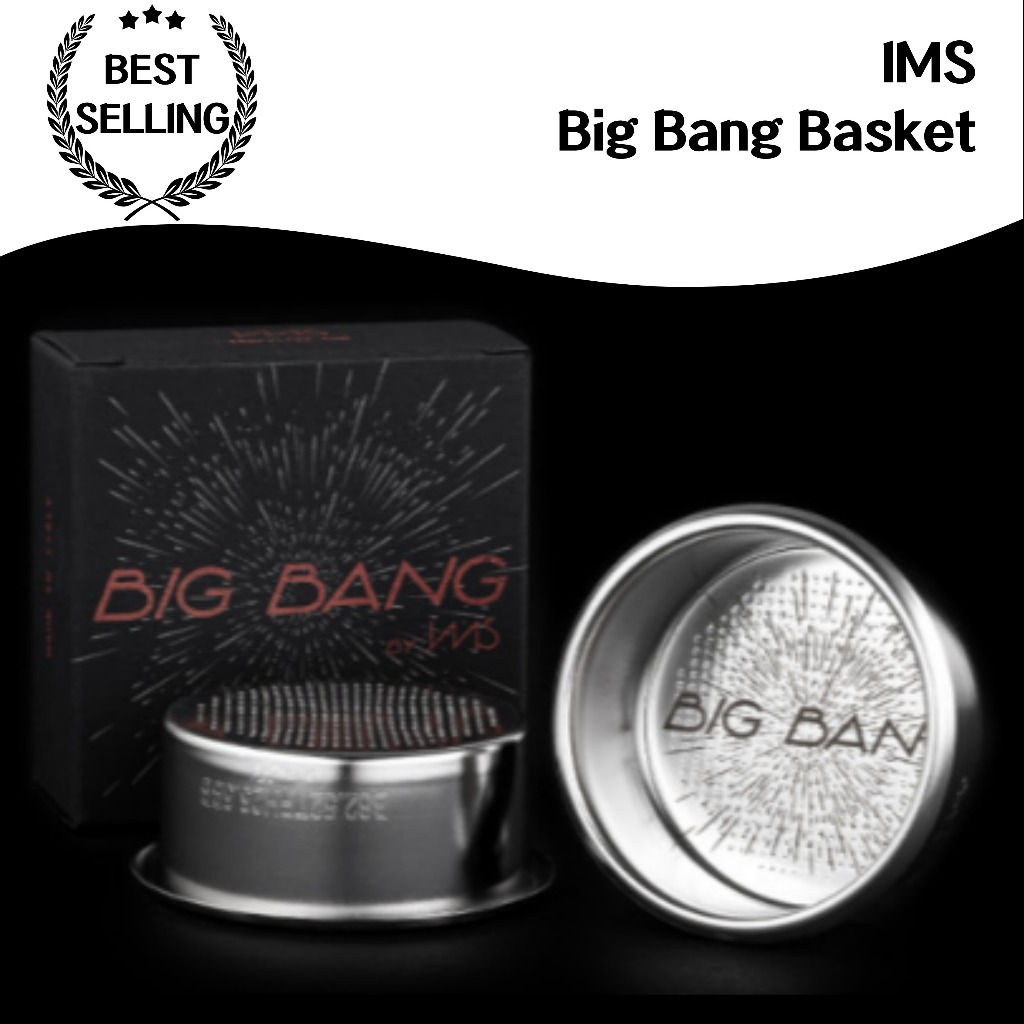 IMS Big Bang Basket (B702TFH25.5BB) Coffee Machine Filter Basket ...