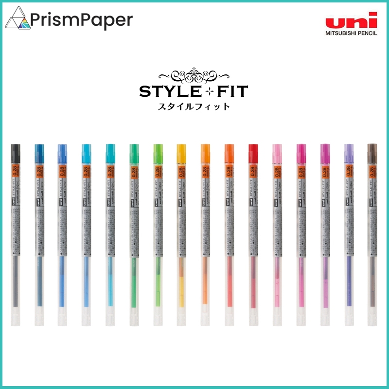 Uni Style Fit Signo Gel Multi Pen Refill (0.28mm / 0.38mm) UMR-109 ...