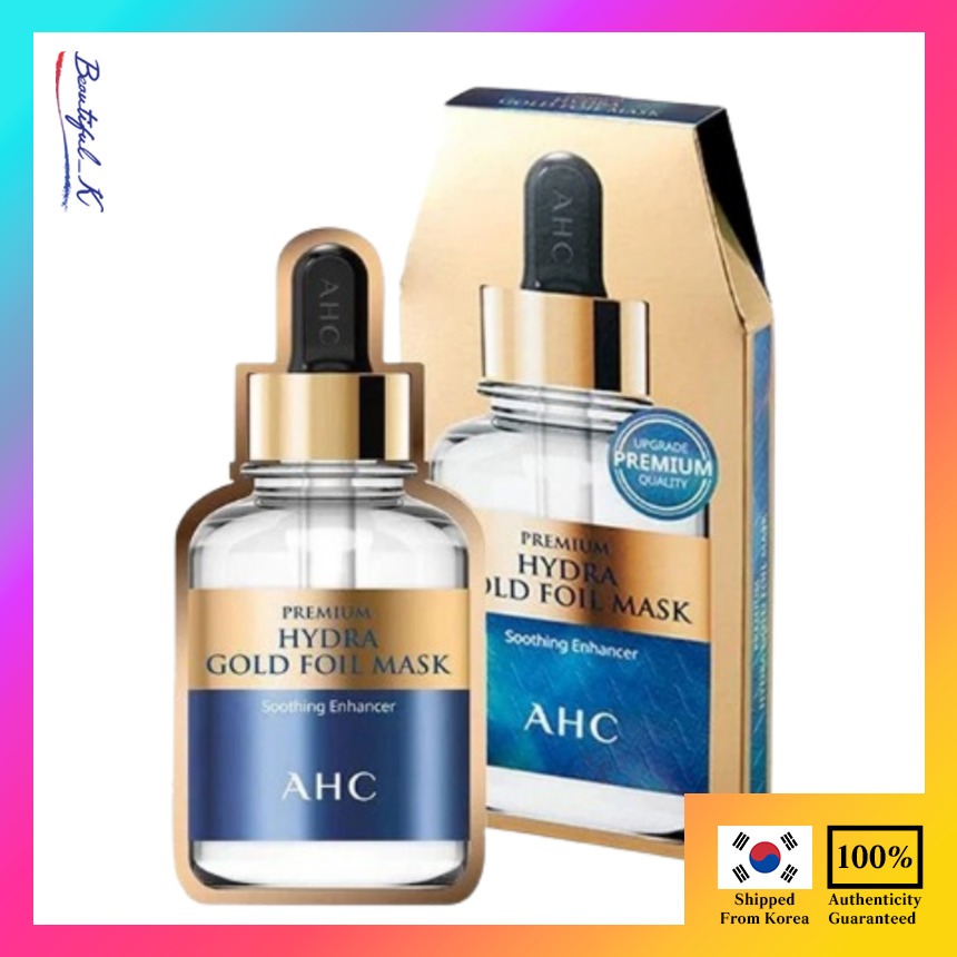 ahc premium hydra gold foil mask advanced, 5p _Beautiful_K | Shopee Philippines