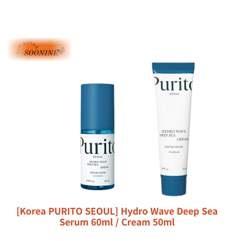 [Korea PURITO SEOUL] Hydro Wave Deep Sea Serum 60ml / Hydro Wave Deep ...