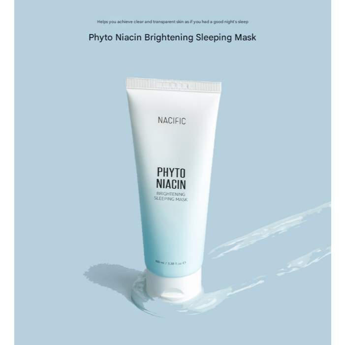 NESPIEC PITO Niacin Brightening Sleeping Mask, 100 ml, 1 piece | Shopee ...