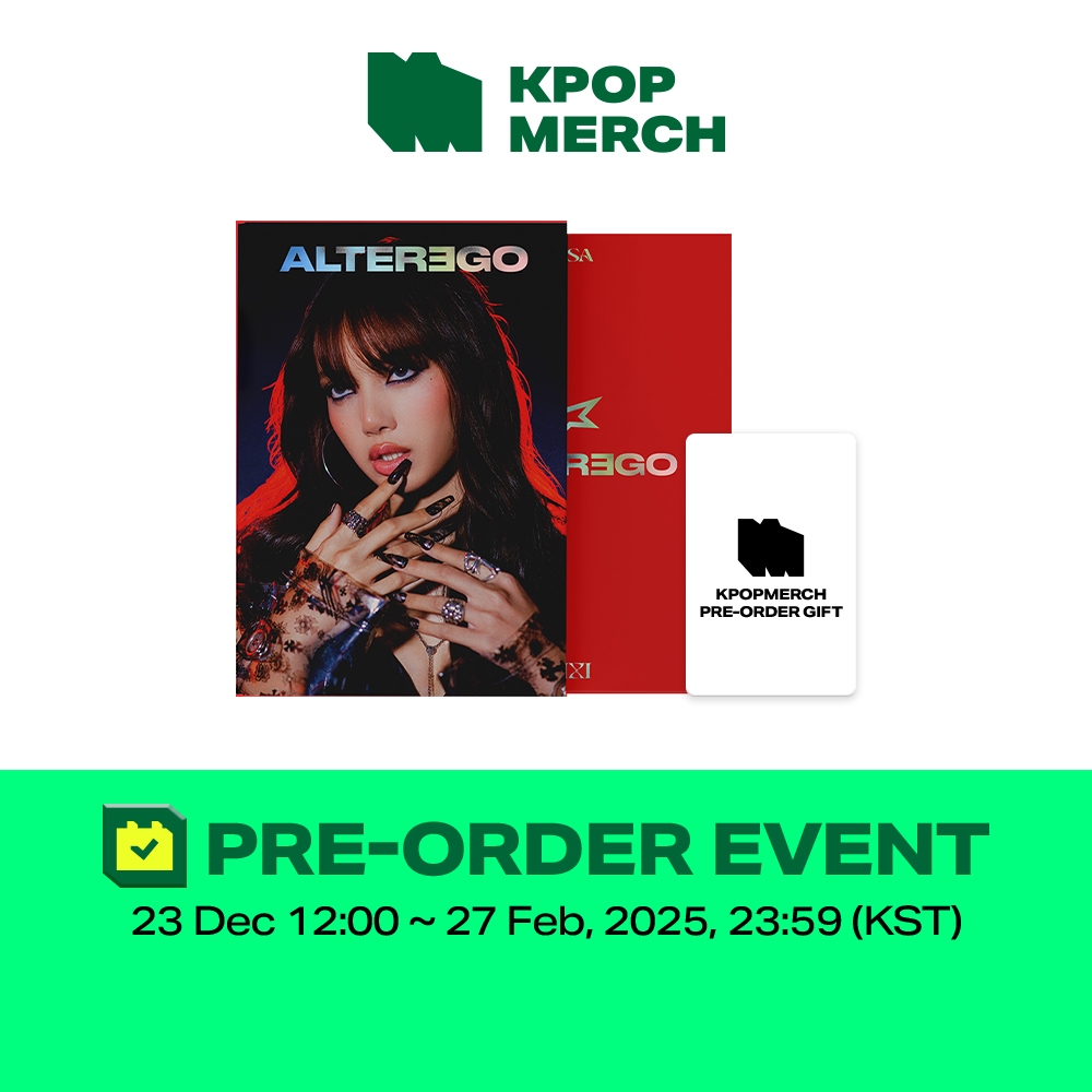(KPOPMERCH POB) BLACKPINK LISA - [ Alter Ego ] Photobook_VIXI ver ...