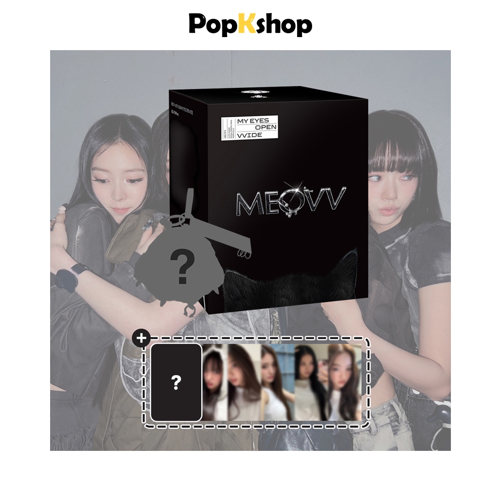 [GIFT] MEOVV 1st EP Album [ MY EYES OPEN VVIDE ] JELLY PAW Ver | Shopee Philippines
