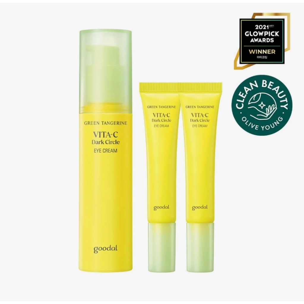 goodal Green Tangerine Vita C Dark Circle Eye Cream 30mL Special Set ...