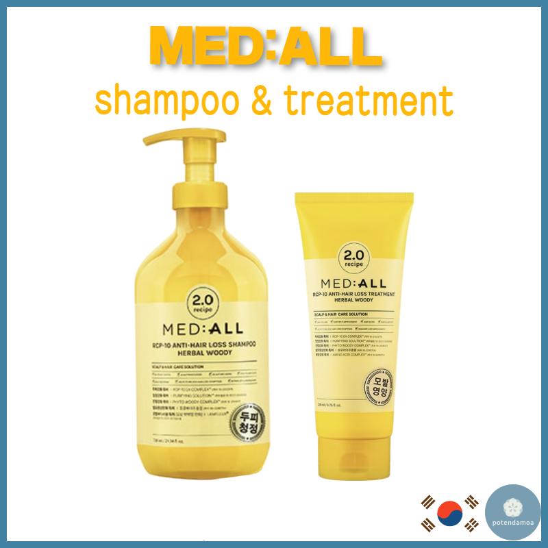 [MED:ALL] Scalp Cleansing Shampoo 2.0 720ml/ Gelato Treatment 2.0 200ml ...