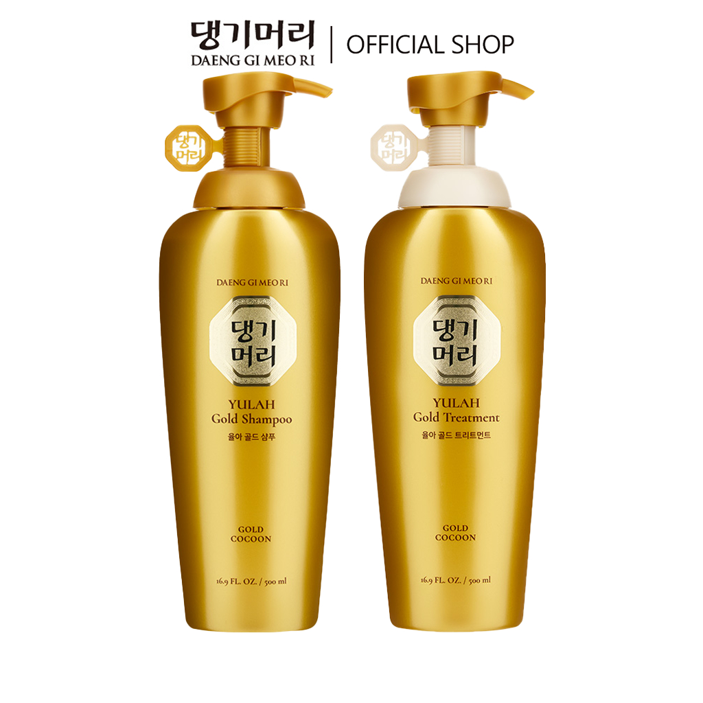 Daeng Gi Meo Ri Yulah Gold Shampoo/Treatment 500ml | Shopee Philippines