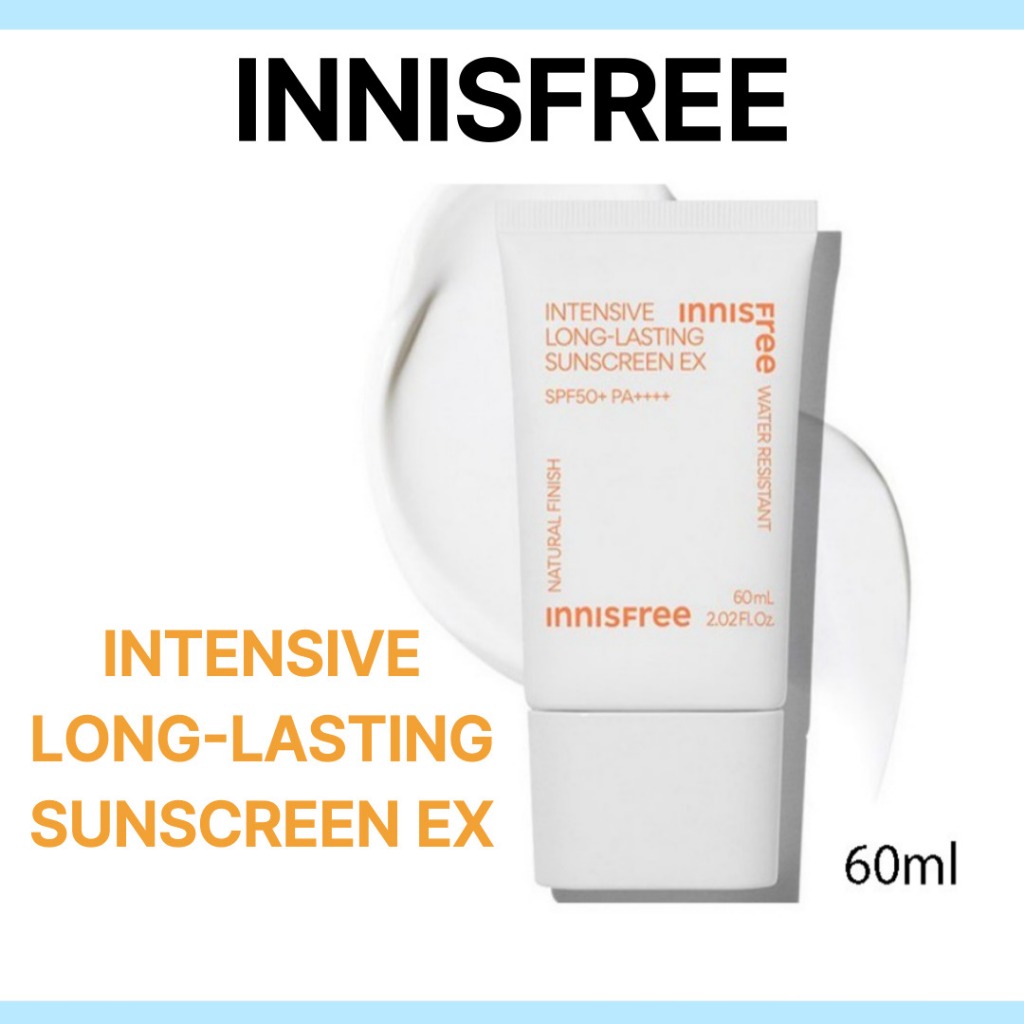 INNISFREE INTENSIVE LONG LASTING SUNSCREEN EX FOR ALL SKIN TYPES 60ml ...