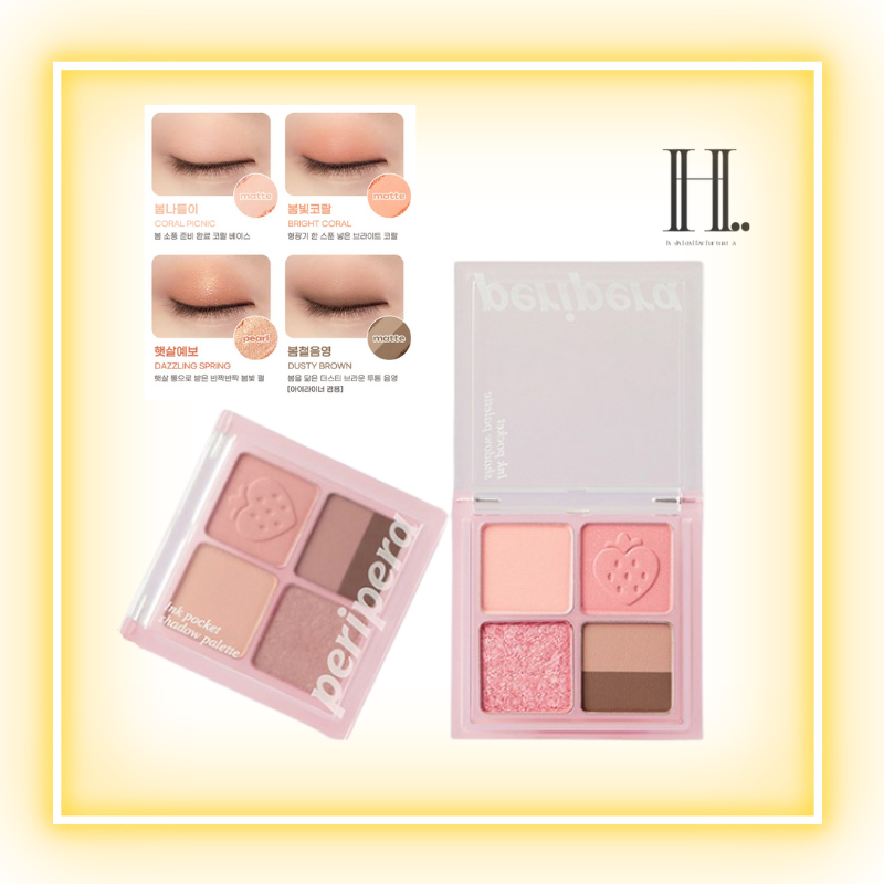 Peripera Ink Pocket Shadow Palette(7color) | Shopee Philippines