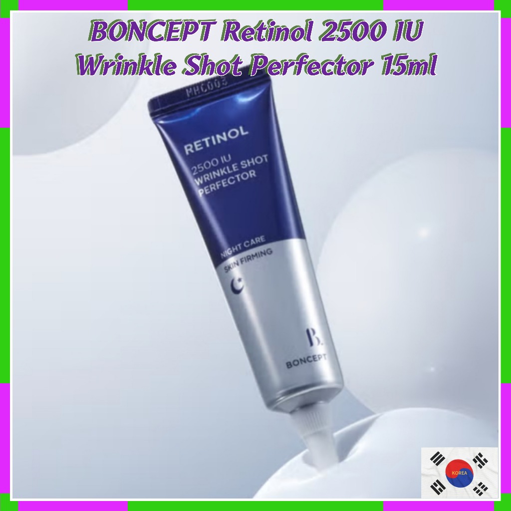 BONCEPT Retinol 2500 IU Wrinkle Shot Perfector 15ml-Wrinkle Improvement ...