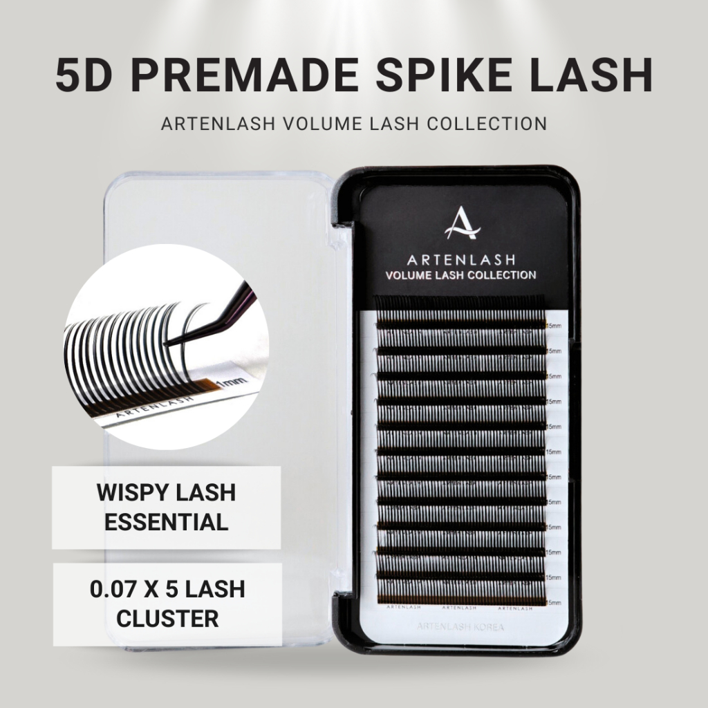 [5D SPIKE] Artenlash Premade Spike Lashes for Wispy Lash Set 0.07 ...