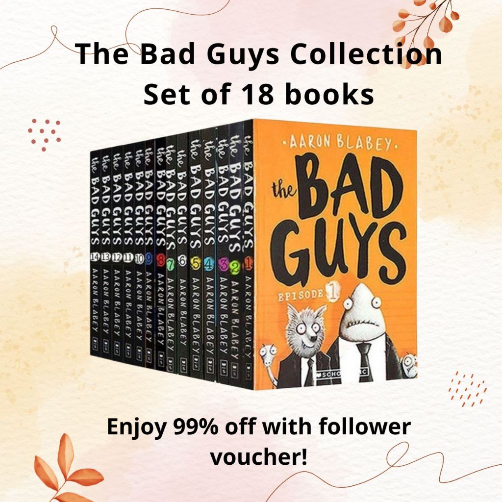 The Bad Guys Collection (18 books) | Shopee Philippines