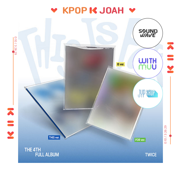 [POB] TWICE [THIS IS FOR] 4th Full Album (11th Jul.2025) | Shopee Philippines