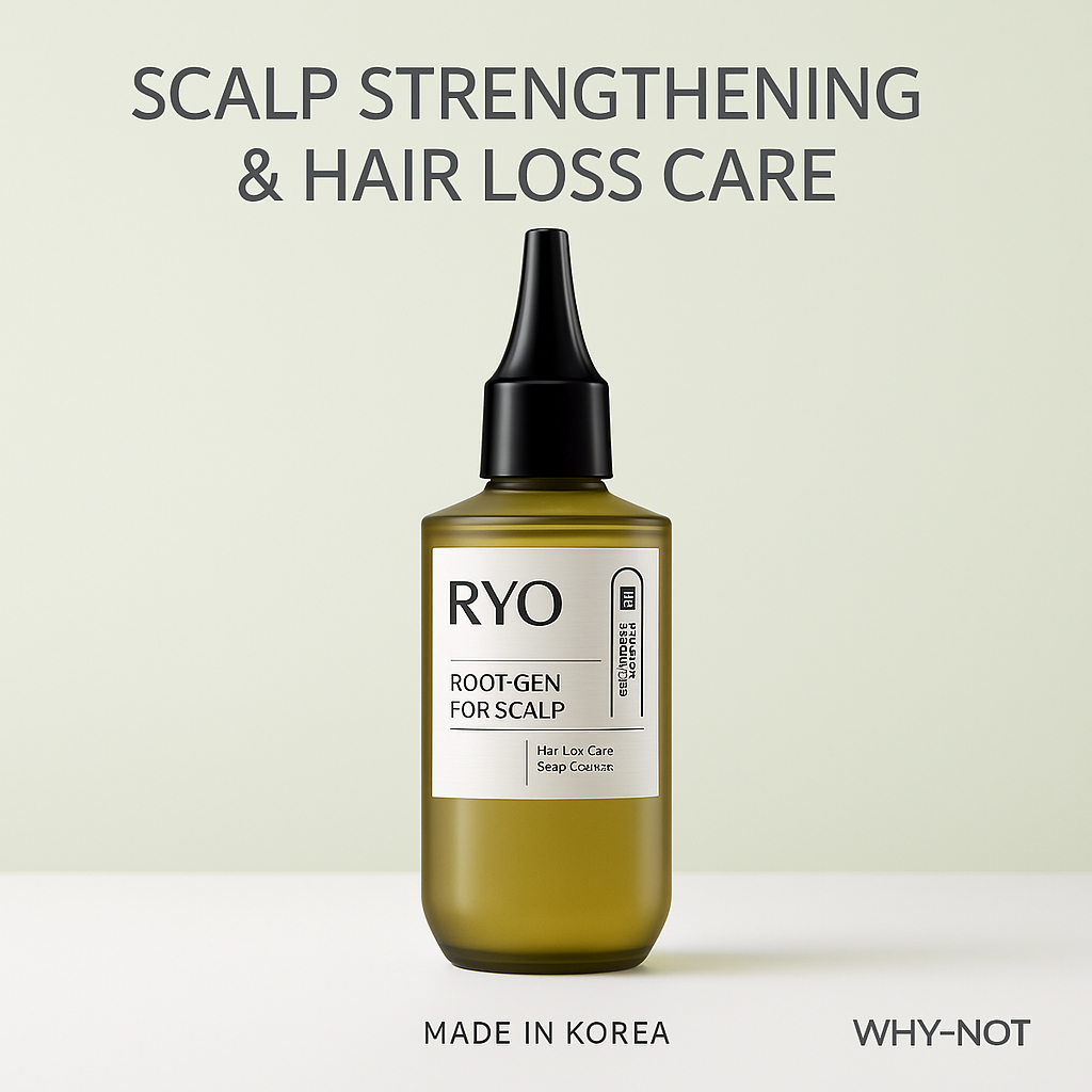 RYO ROOT:GEN HAIR LOSS CARE SCALP ESSENCE | 80ML | KOREAN HERBAL ...