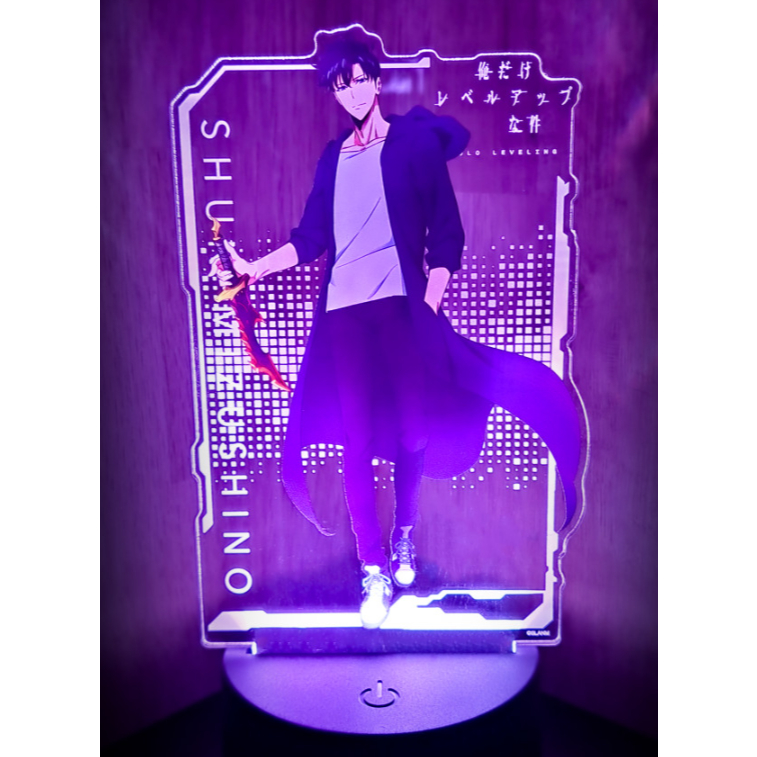 SOLO LEVELING LED Big Acrylic Stand - Shun Mizushino & Sung Jin-Woo ...