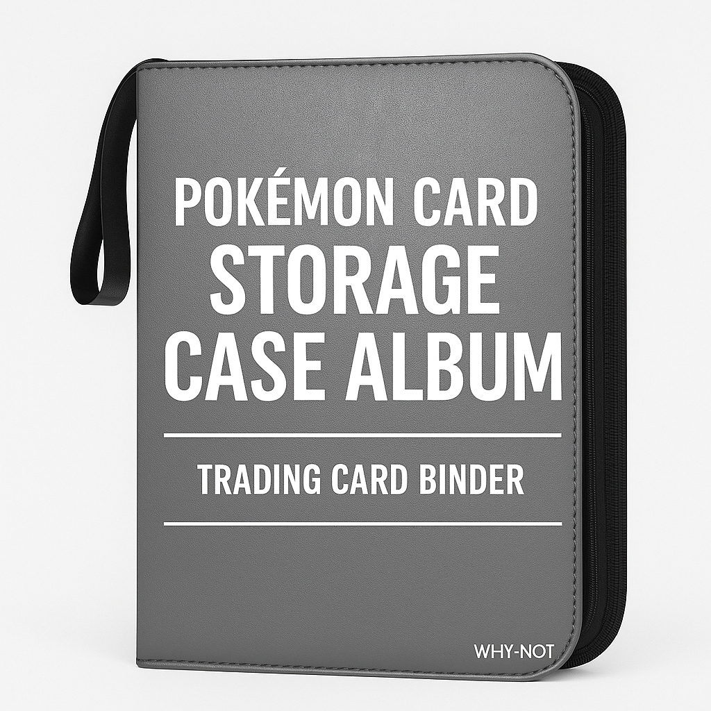 SMARTPICKER POKÉMON CARD STORAGE CASE ALBUM | TRADING CARD BINDER FOR ...