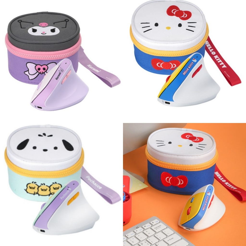 Sanrio Genuine Vertical 2.4Ghz Silent Wireless mouse Hello Kitty ...