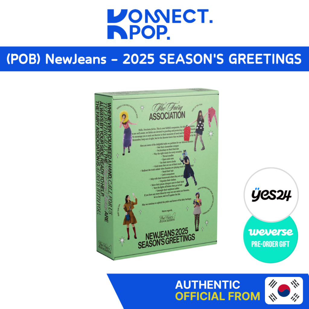 (POB) NewJeans 2025 SEASON'S GREETINGS | Shopee Philippines