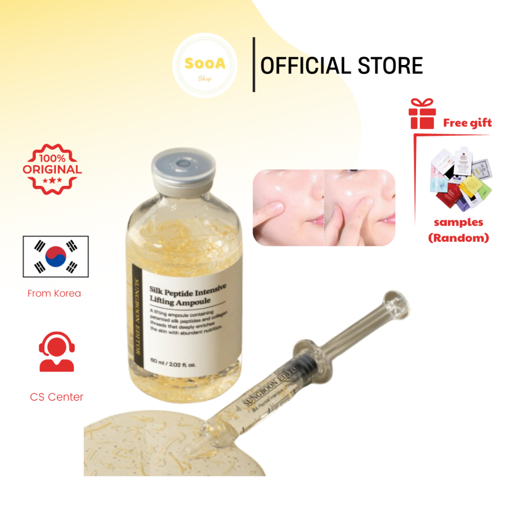 Sungboon Editor Silk Peptide Intensive Lifting Ampoule 60mL | Shopee Philippines