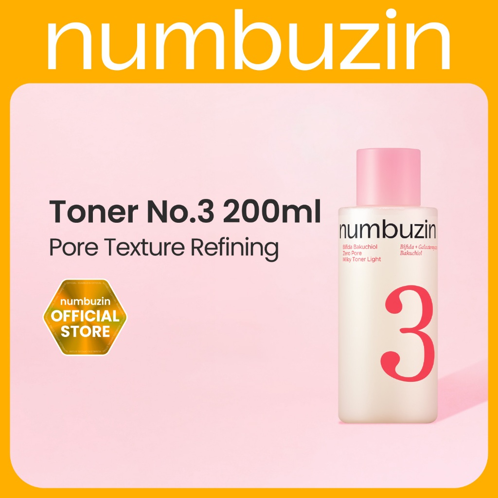 Toner No.3 200ml – Pore Texture Refining_Milky Toner Light | Shopee ...