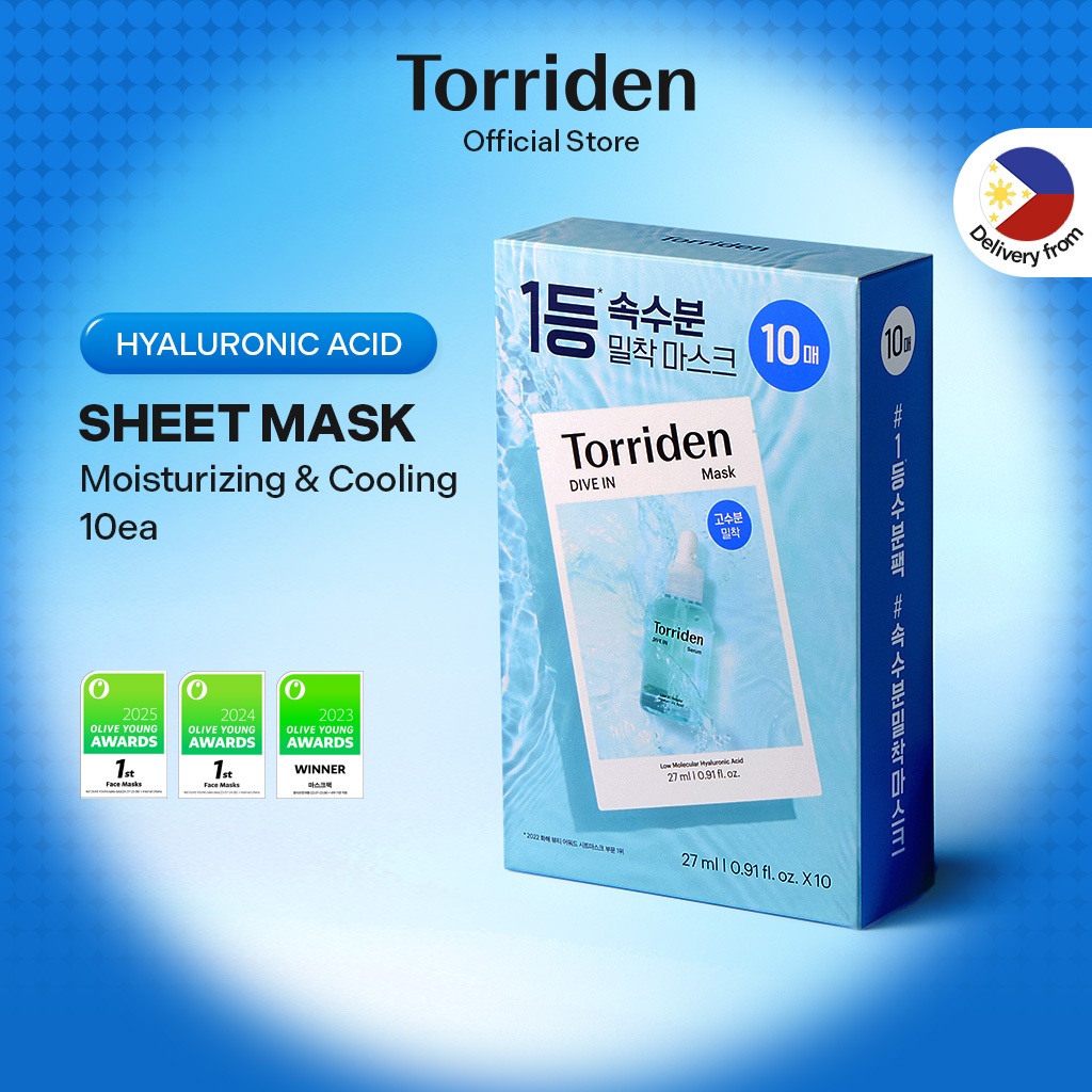 [Torriden Official] DIVE IN Low Molecular Hyaluronic Acid Facial Serum ...