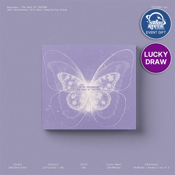 [STAR RIVER LUCKY DRAW POB] TAEYEON - 10th Anniversary Best [Panorama ...